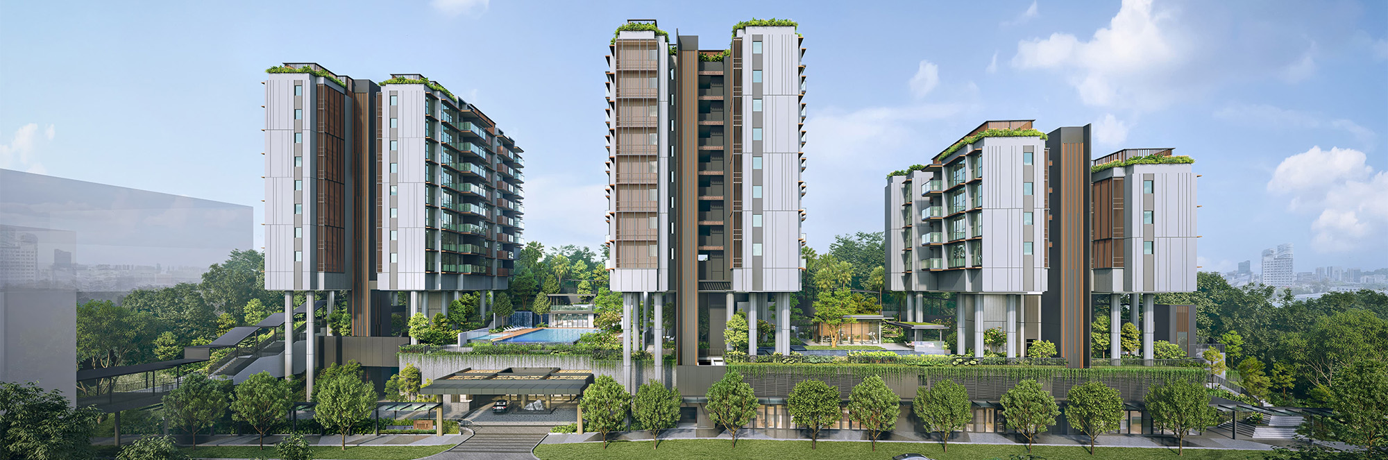 The Hill @ One-North © Official - Site Plan - 6100 6139 - Singapore